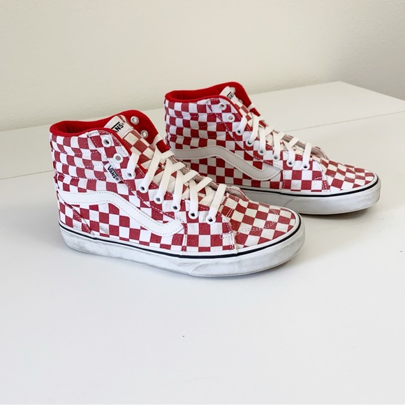 Vans | Shoes | Vans Unisex Old Skool Checker High Top Womens Skate ...